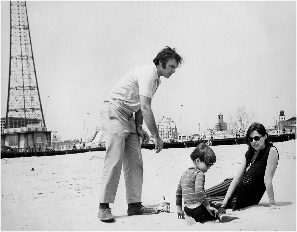 “The Very First Picture I Took At Coney Island” 1971 – Black and White ...