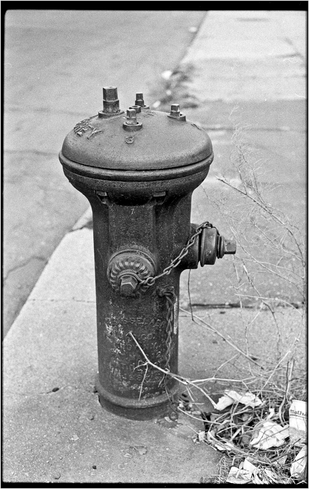 “19th Century Fire Hydrant” Coney Island 1986 – Black and White Street ...