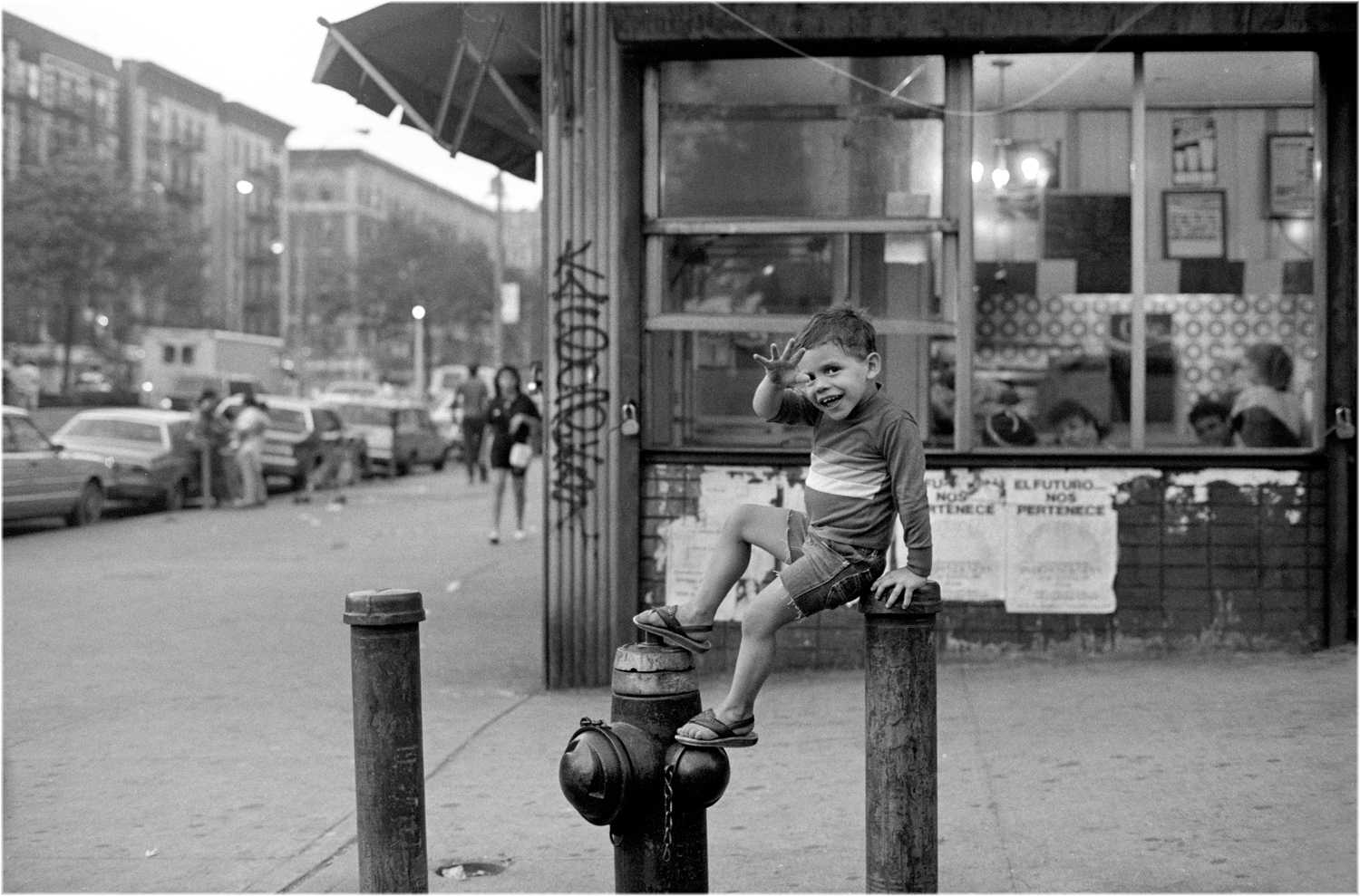 “Happy Kid” Harlem 1988 – Black and White Street Photographs of New ...