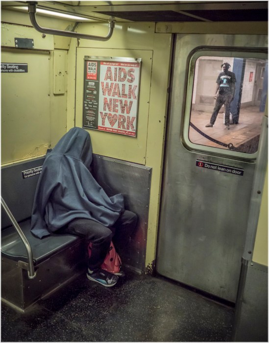 Subway – Black and White Street Photographs of New York City by Matt Weber